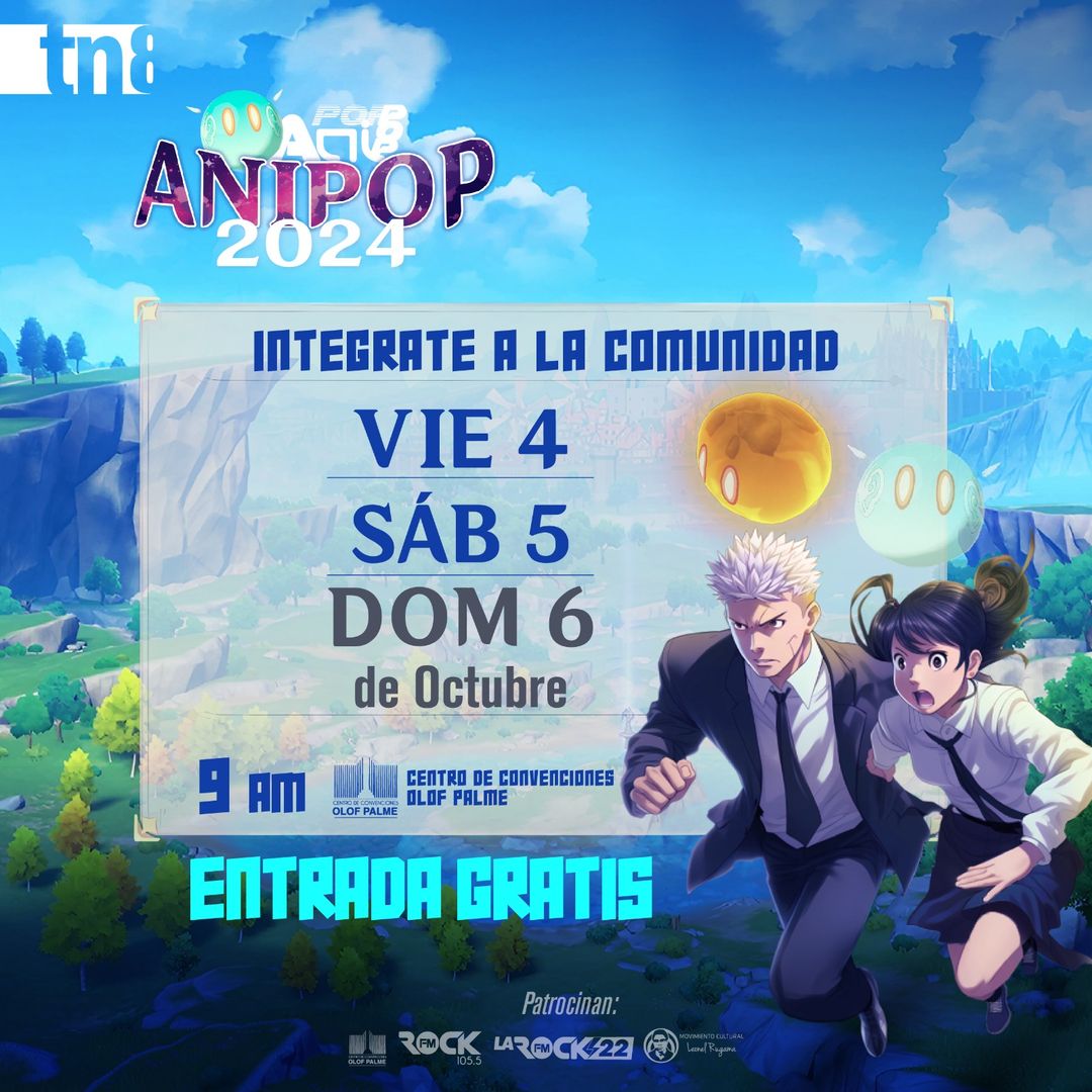 ANIPOP 2024: Anime, Mundo Gamer y Cultura Pop - Catedral Musical